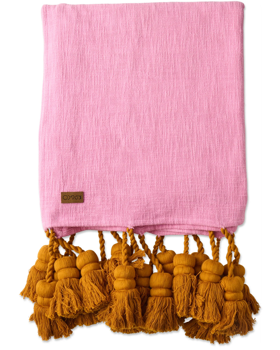 Sunset Delight Tassel Throw – Elliot and Me